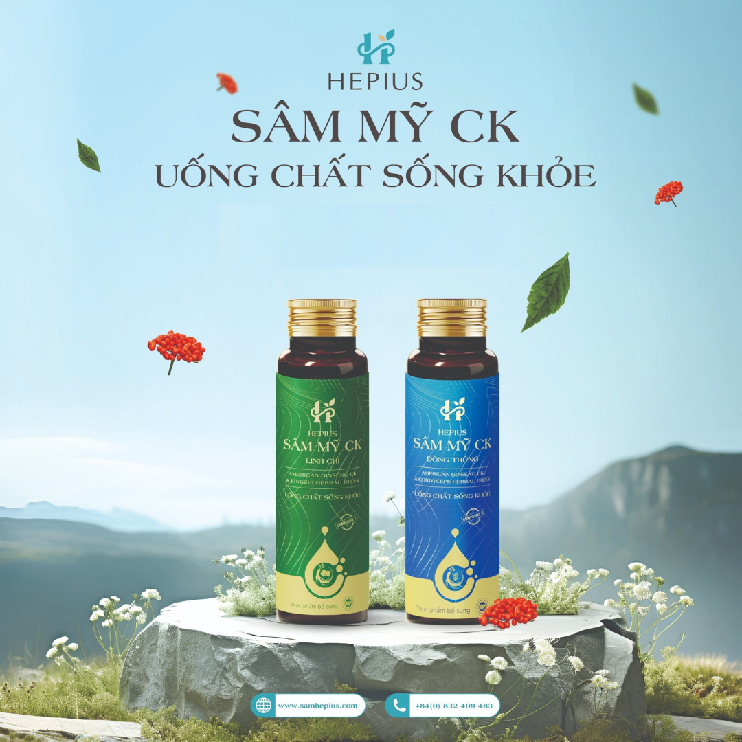 Thông tin sản phẩm Hepius Sâm Mỹ CK - HEPIUS Sâm Mỹ CK